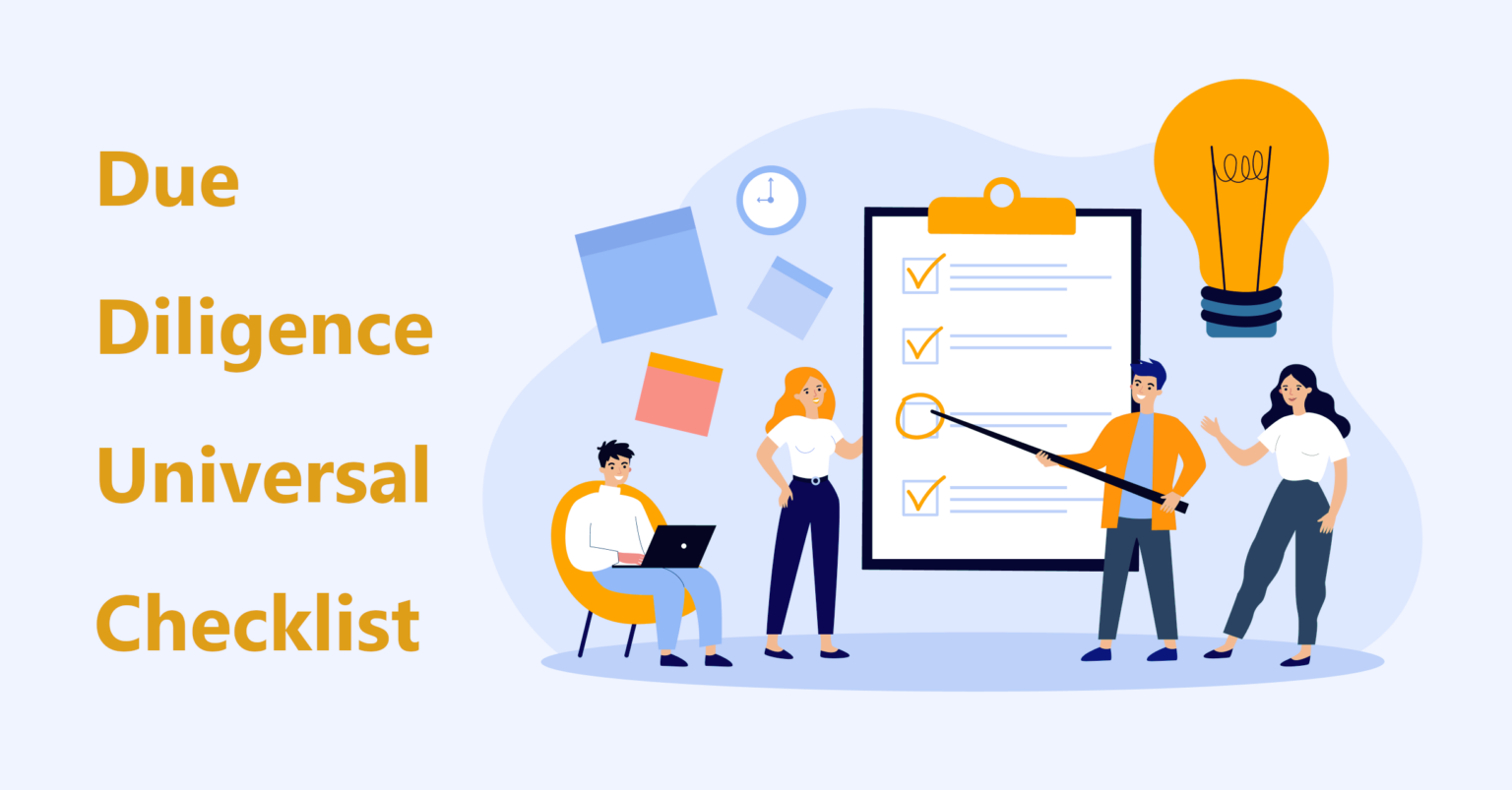 A Complete Due Diligence Checklist: Template to Use in 2025